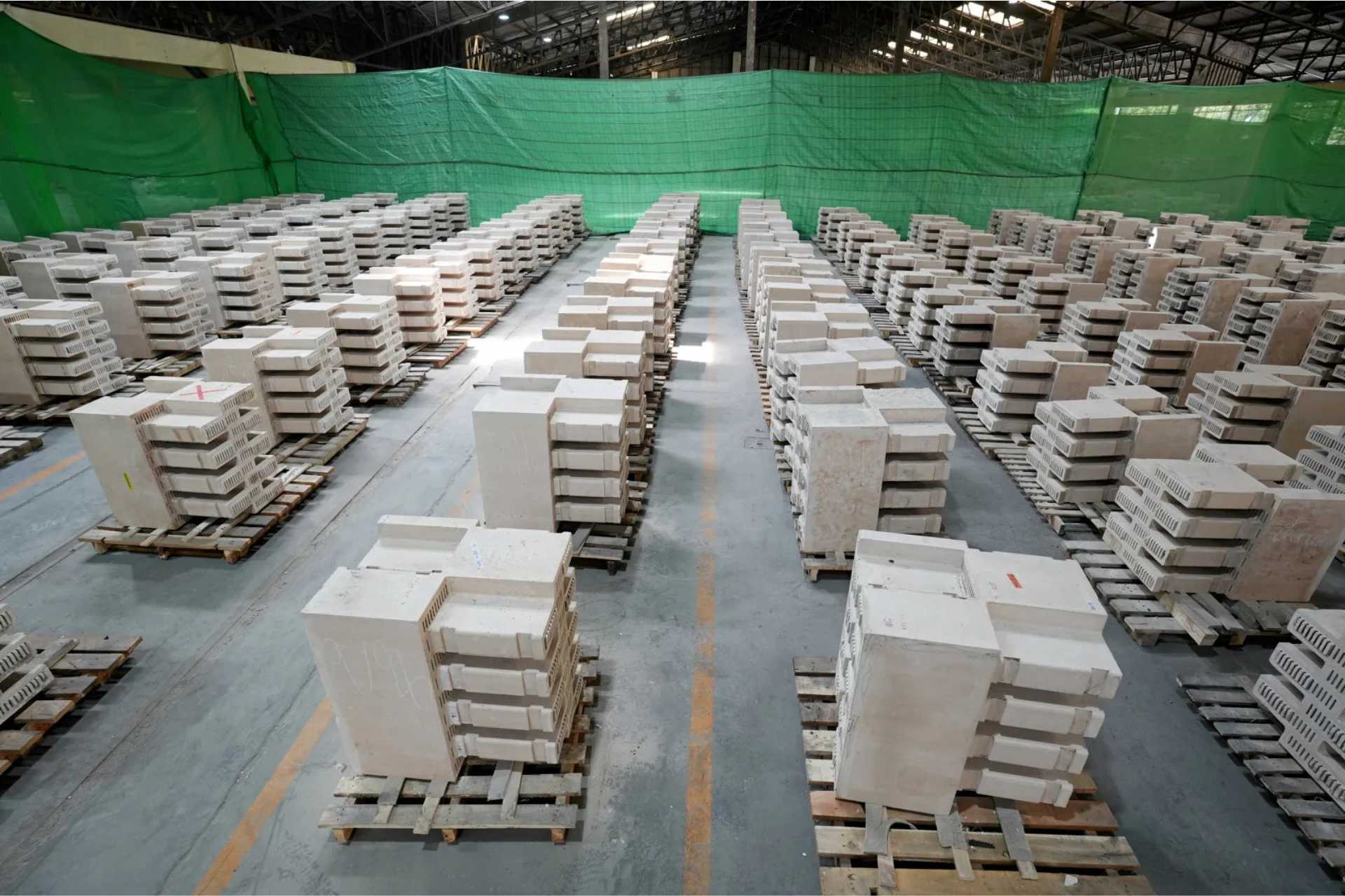 How big does a heat battery brick need to be?